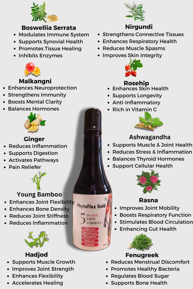 PhytoFlex Gold® - Natural Joint Pain Relief Supplement | Liquid Health
